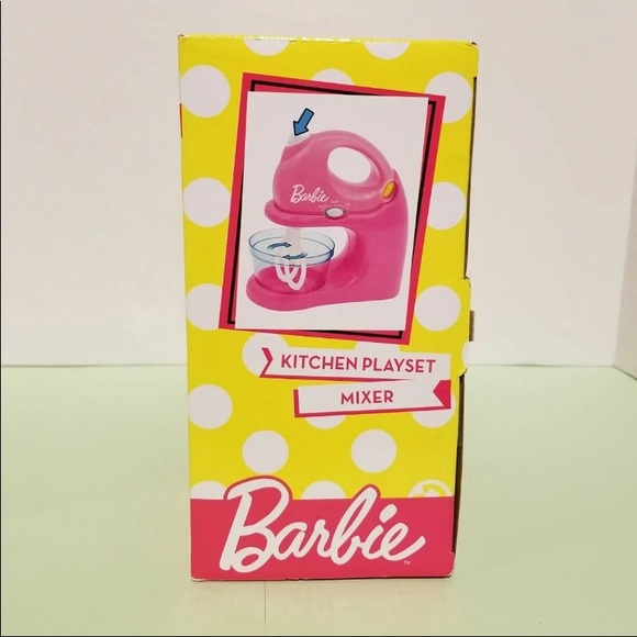 Barbie | Other | Barbie Doll Kitchen Play Set Mixer | Poshmark